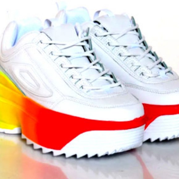 Shoes | New Color Palette Platform Sneakers | Poshmark